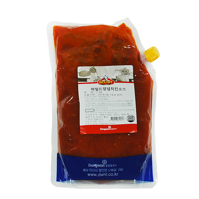 킹콩푸드 ★마일드양념치킨소스(삼조) 2kg*5ea 박스